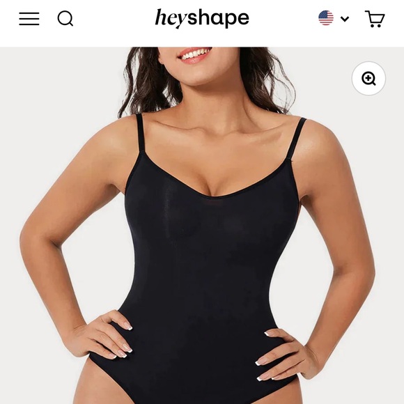 hey shape | Other | Nwt Hey Shape Snatched Shape Wear Bodysuit Black | Poshmark